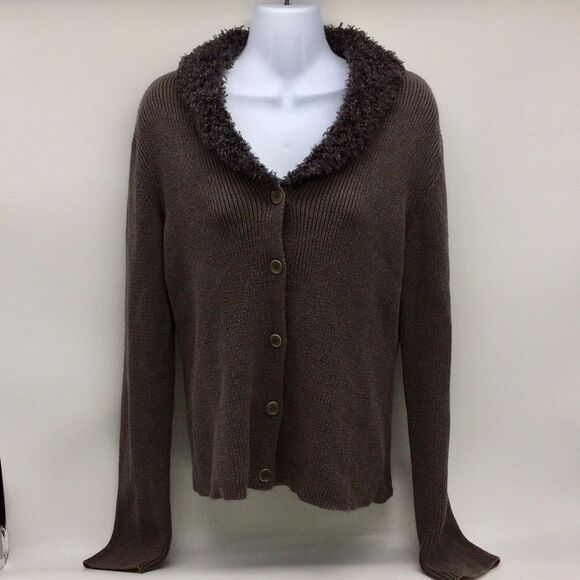 Max Studio | Sweaters | Vintage Max Studio Cotton Blend Knit Cardigan ...